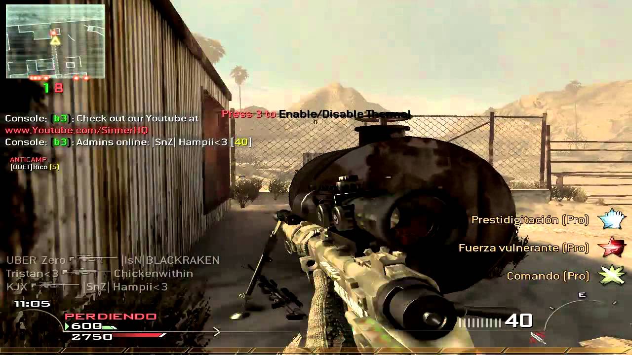 MW2 Server Sniper 2 XD - YouTube