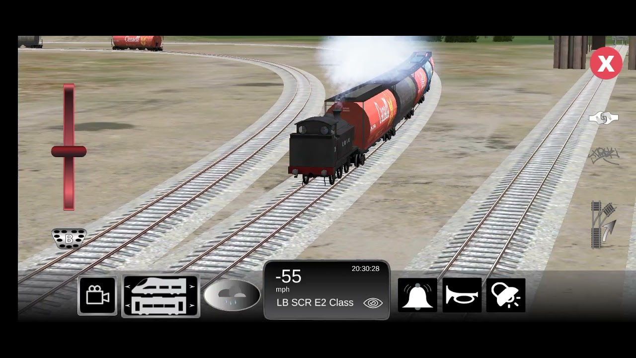 (classic tank engine) shunting job in yard - YouTube