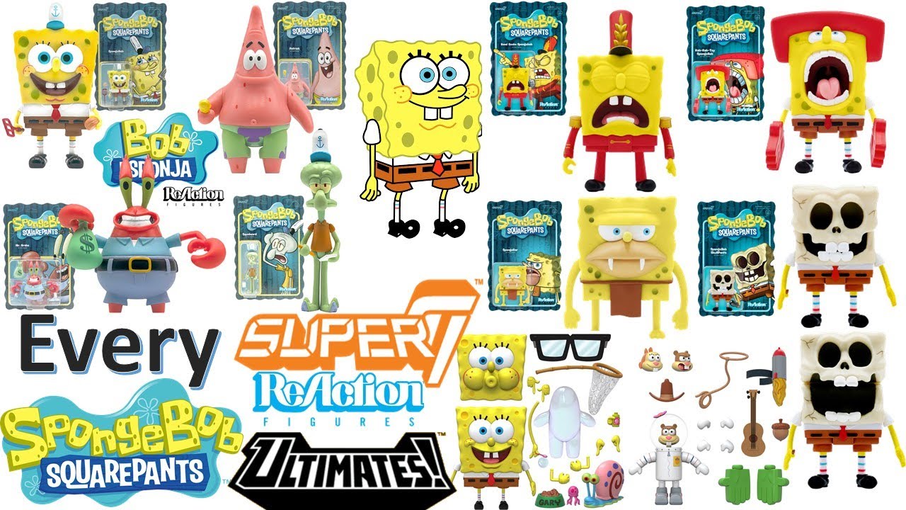**see newer video* Every Super7 Ultimates and ReAction Figures ...