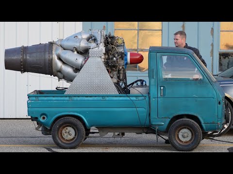 Jet Engine Kei Truck - YouTube