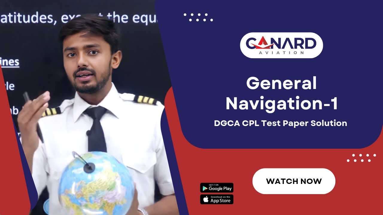 General Navigation-1 Test Paper Solution | CPL | DGCA Exams | Canard ...