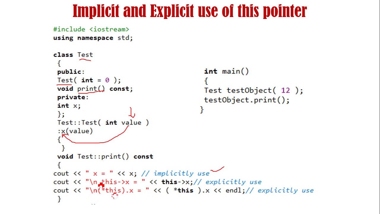 This pointer - YouTube