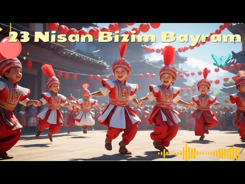 23 Nisan Bizim Bayram  Çocuk Şarkısı - Ritimli Minik - Çocuk Şarkıları 2025