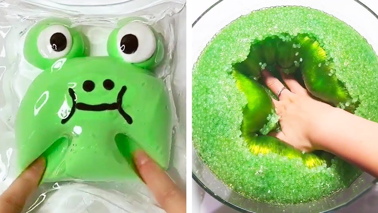 Relaxing Slime Compilation ASMR | Satisfying ASMR | SLIME RELAX VIDEO ...