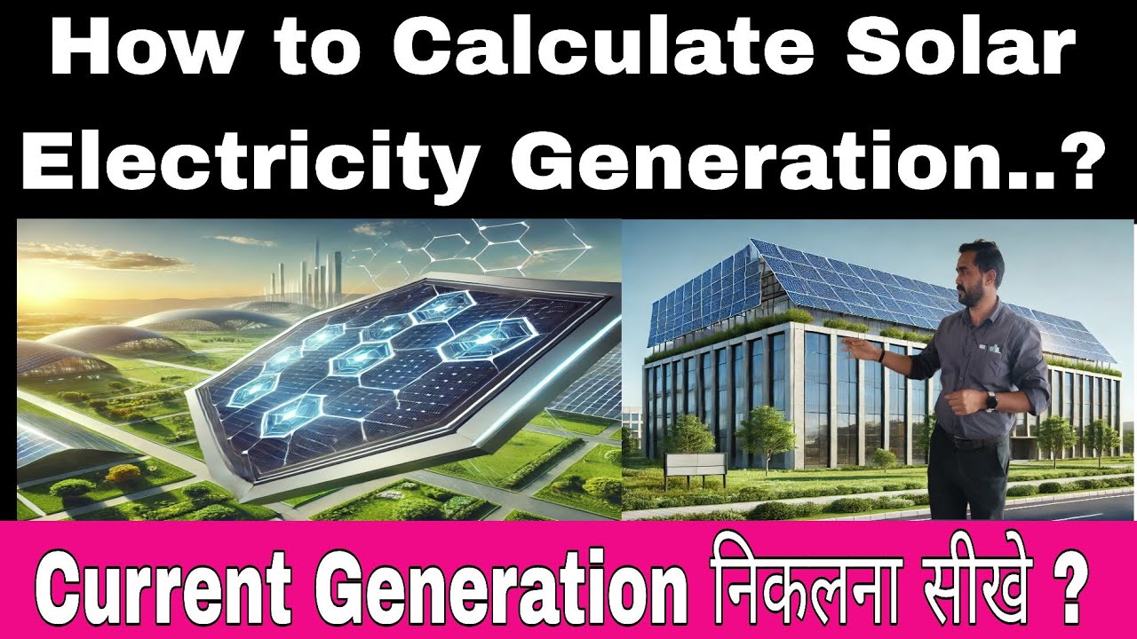 How to Calculate Solar Electricity Generation of Solar Plant ...