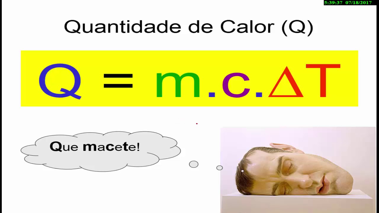 equaçao fundamental da calorimetria - YouTube