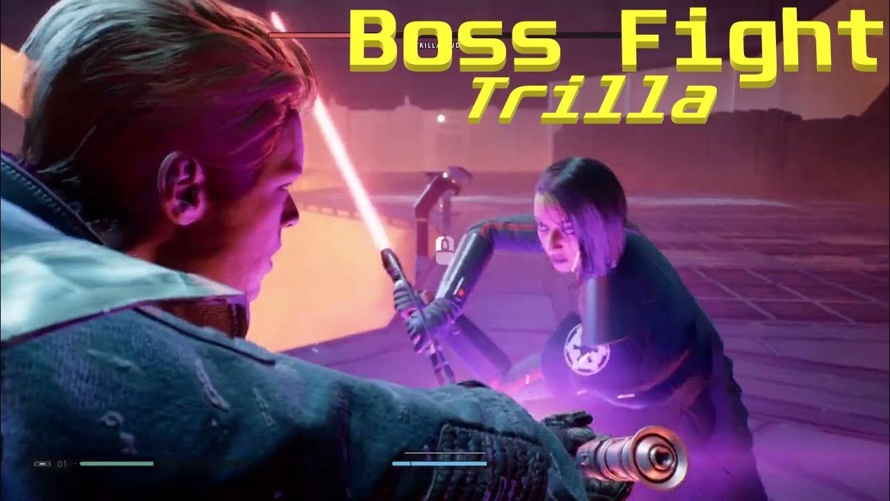 Star Wars Jedi Fallen Order - Trilla Boss Fight - YouTube