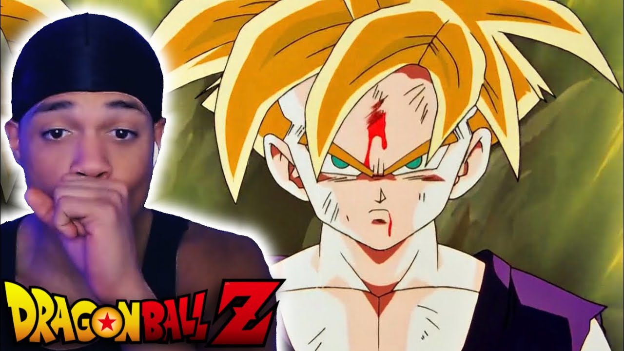 GOHAN VS CELL | Dragon Ball Z BLIND REACTION!! (Part 2) - YouTube