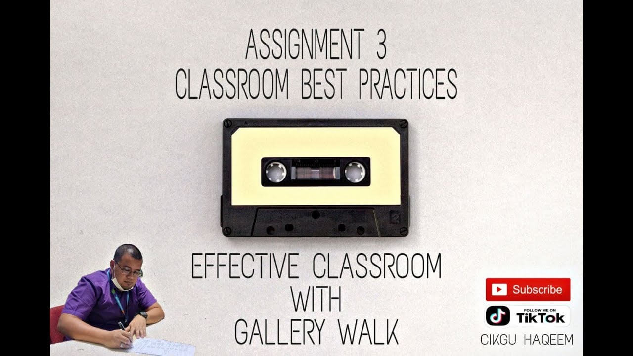Effective Classroom Pedagogy - Gallery Walk - YouTube