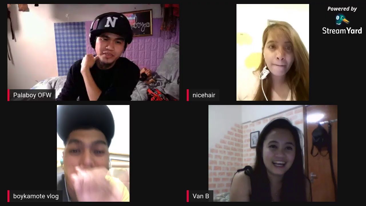 STREAMYARD LIVE PINOY HENYO WITH PINOY VLOGGERS IN KUWAIT - YouTube