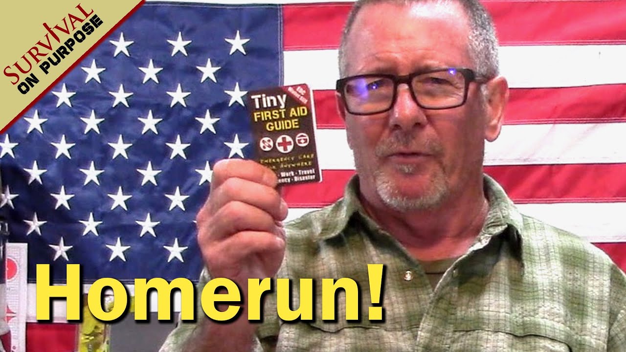 Tiny First Aid Guide - An Excellent EDC Item! - YouTube