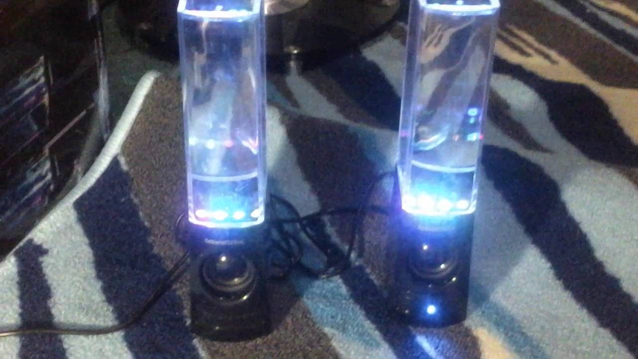 SoundSOUL Bluetooth Dancing Water Speakers LED Speakers Wireless Water ...