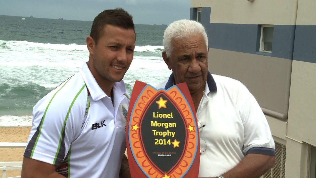 Morgan honoured with Indigenous trophy - YouTube