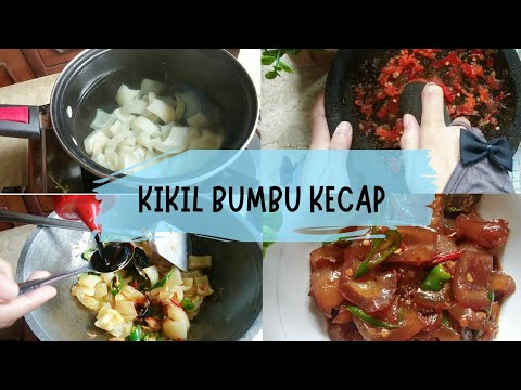 RESEP KIKIL BUMBU KECAP | Cara membuat kikil bumbu kecap | Olahan kikil ...