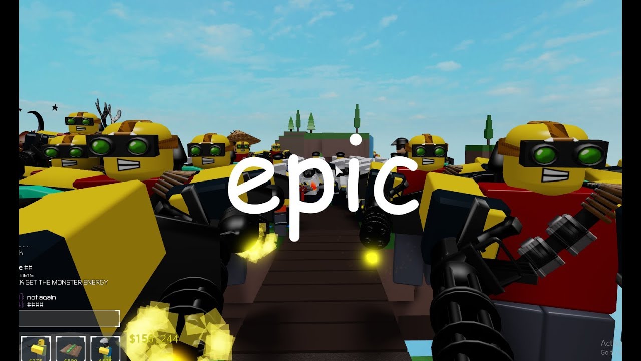 Mega Server but it's full (Tower Defence Simulator) - YouTube