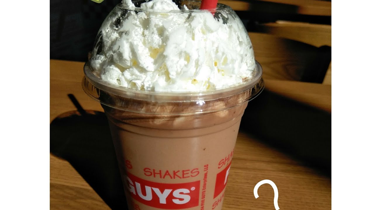 What a Chocolate Milkshake from Five Guys Tastes Like..is it Worth the ...