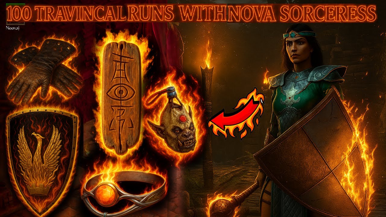 100 Travincal Runs with Nova Sorceress – Fast Farming in Diablo 2 ...