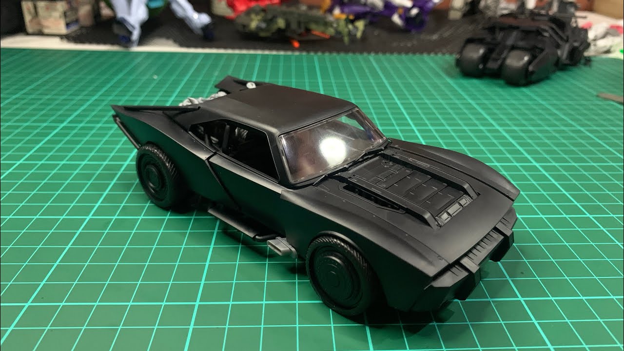 Full Build 1/35 Scale Model Kit Batmobile (The Batman Ver) - YouTube
