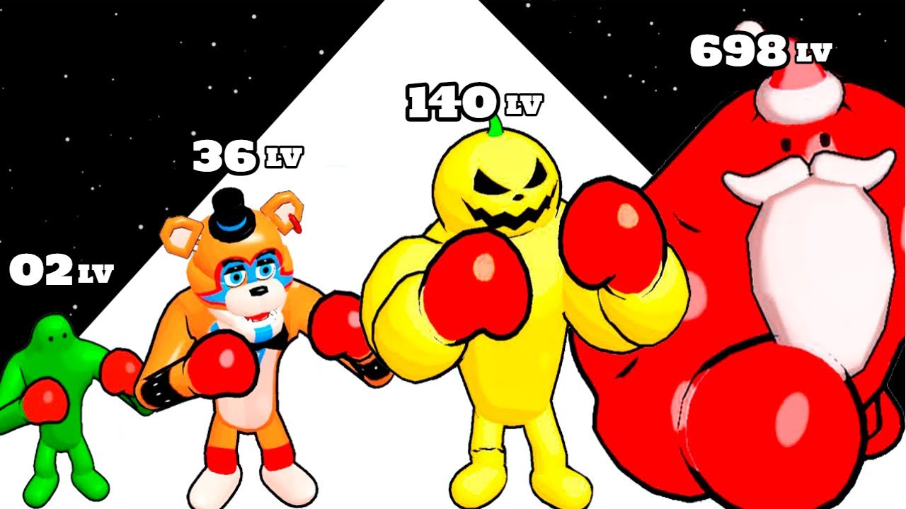 Punchy Race 3D - Level Up Race Max Level Gameplay - YouTube