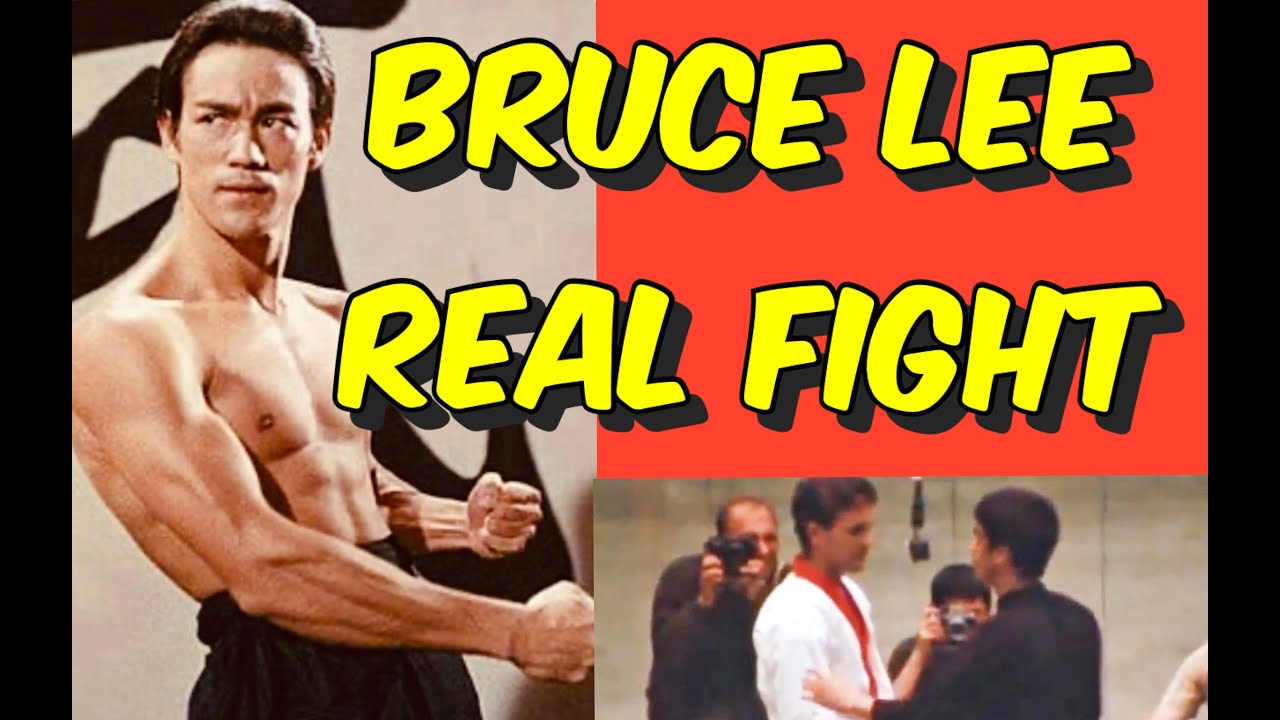 BRUCE LEE - REAL FIGHT - 1967 - SLOW MOTION - Longbeach International ...