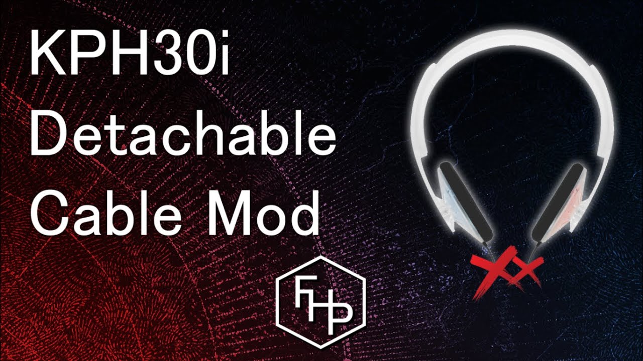 KPH30i Detachable Cable Mod - YouTube