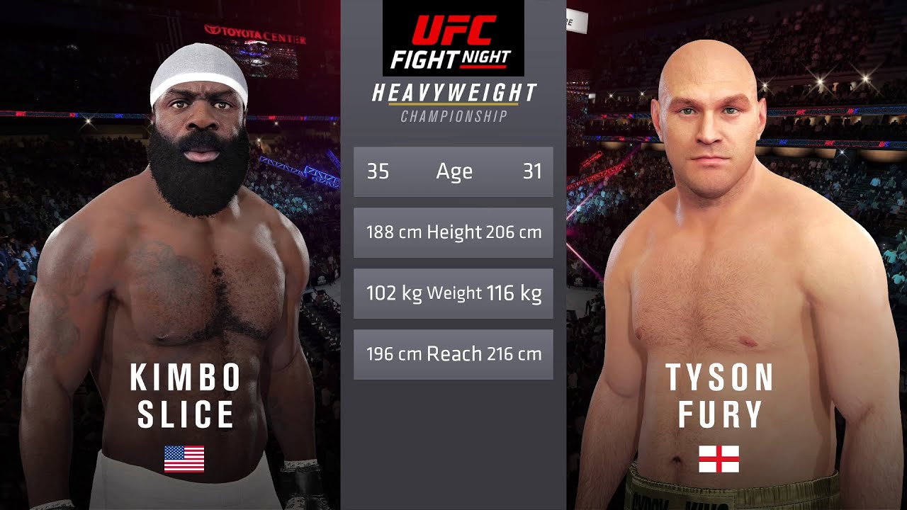 Kimbo Slice vs Tyson Fury Full Fight - UFC Fight Of The Night - YouTube