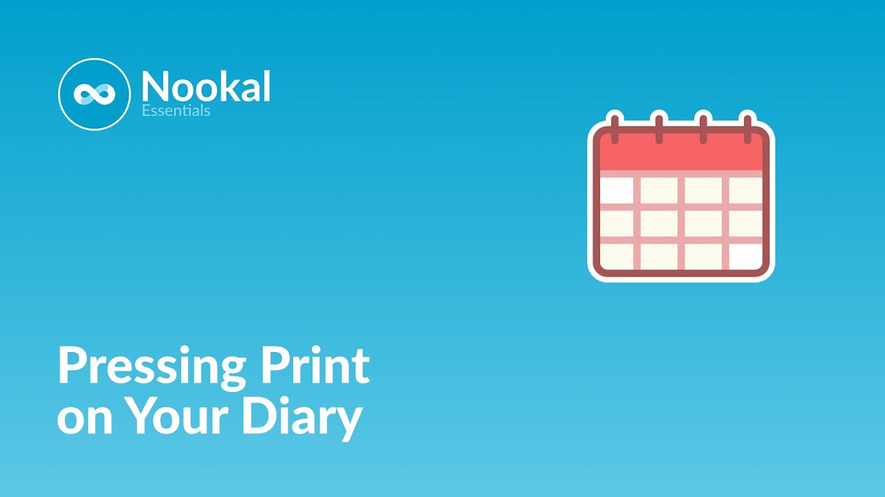 How to Print a Provider's Diary in Nookal - YouTube