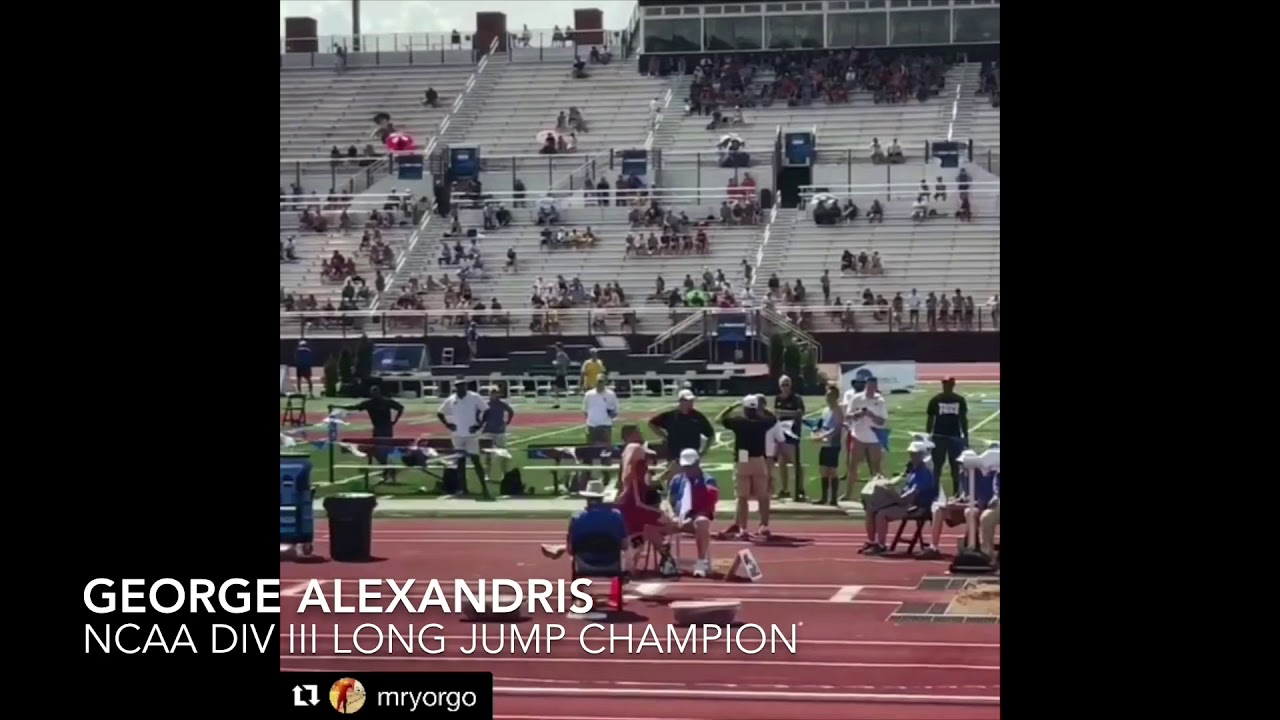 NCAA DIV III Long Jump Champion Endorses FIR - YouTube