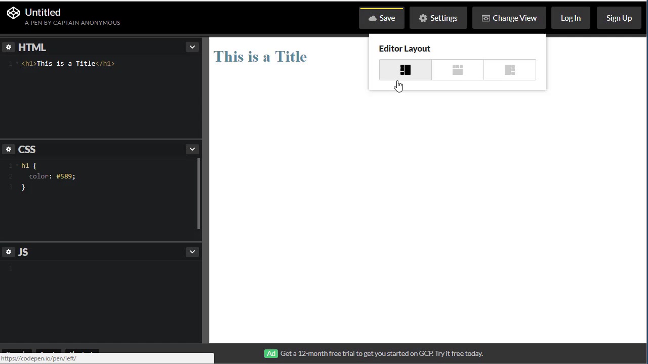CodePen io Overview YouTube CodePen io Overview YouTube