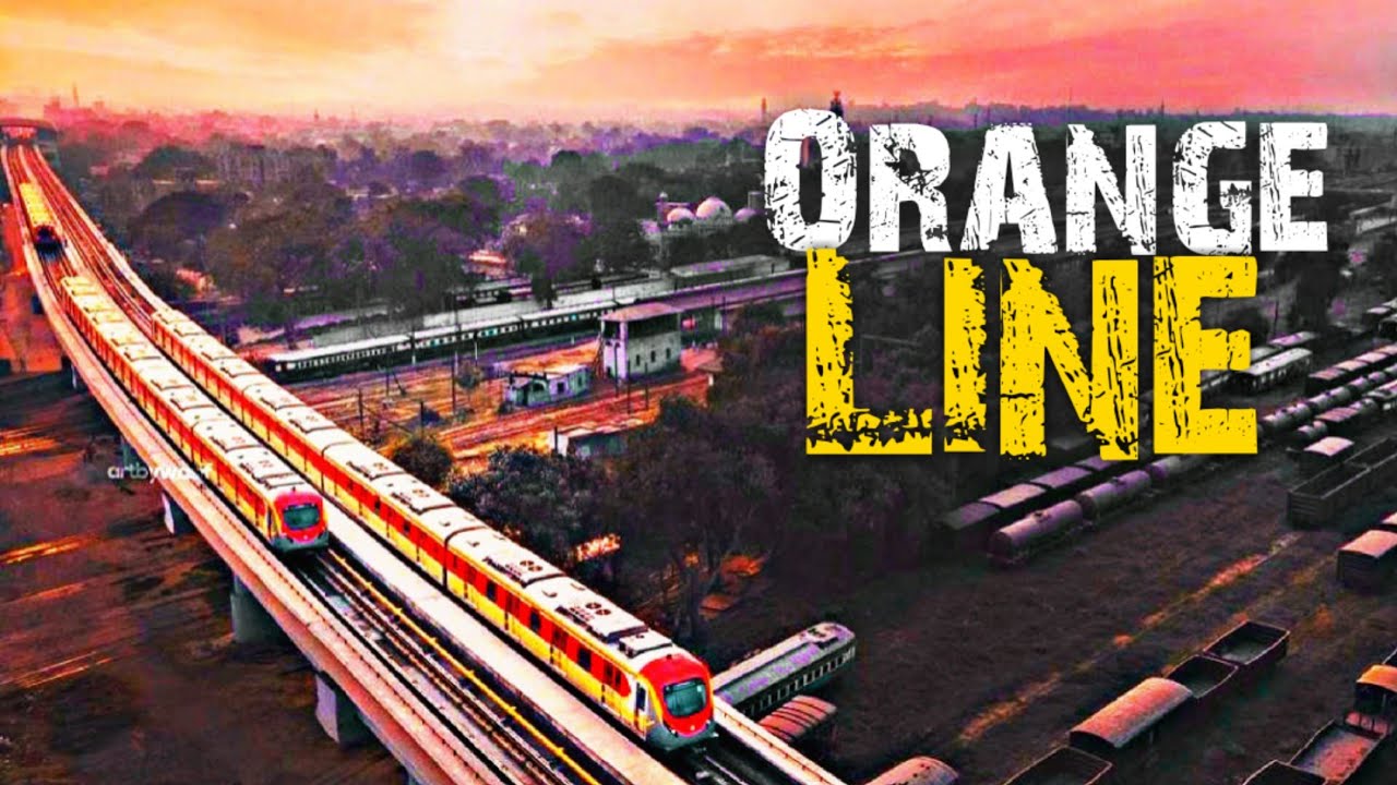 Orange Line Train Lahore | Orange Line Metro Train epic Journey - YouTube