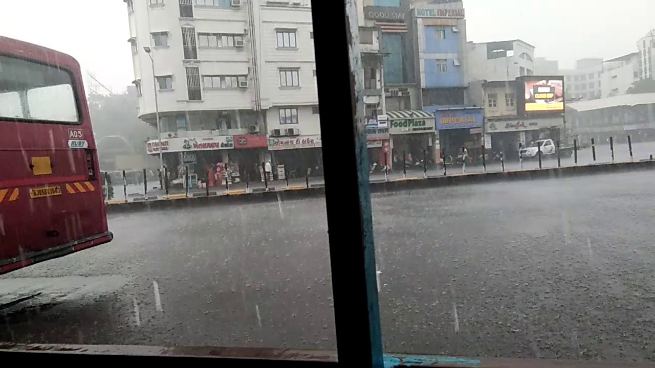 Heavy Rain in Surat 2020 | Monsoons Season 2020 - YouTube