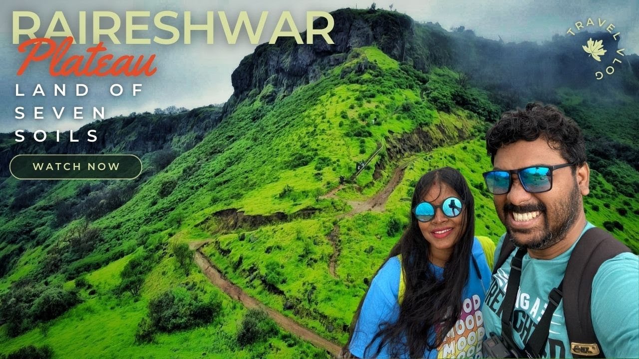 Raireshwar Fort | Trek to the plateau of flowers | Drone shots ...