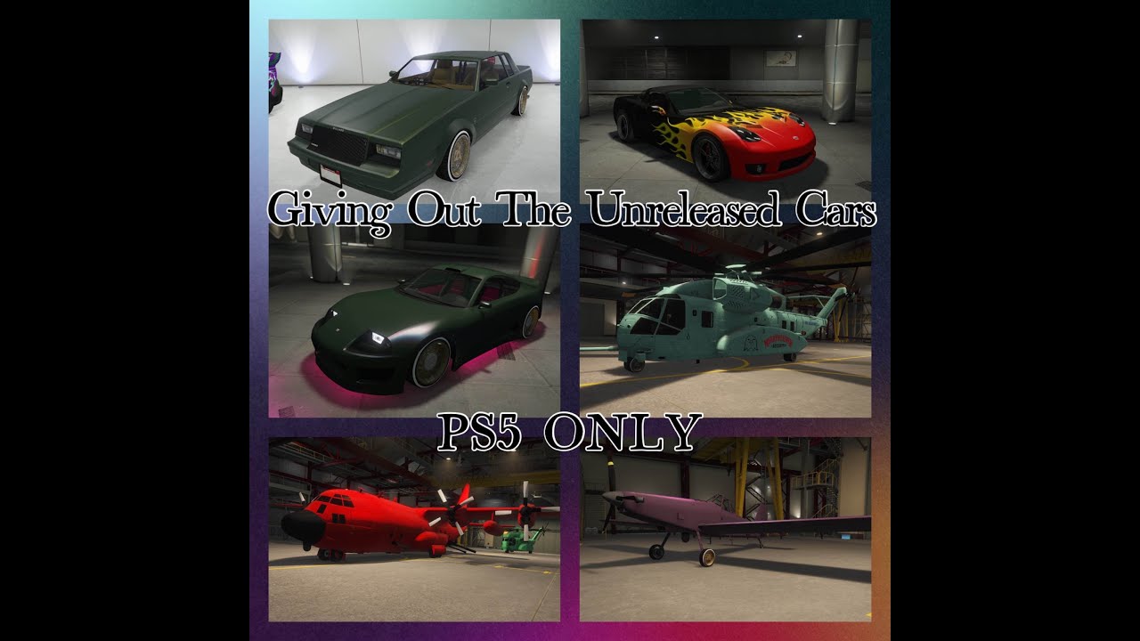 Giving Out The New DLC Cars And The Unreleased Cars For Free - YouTube
