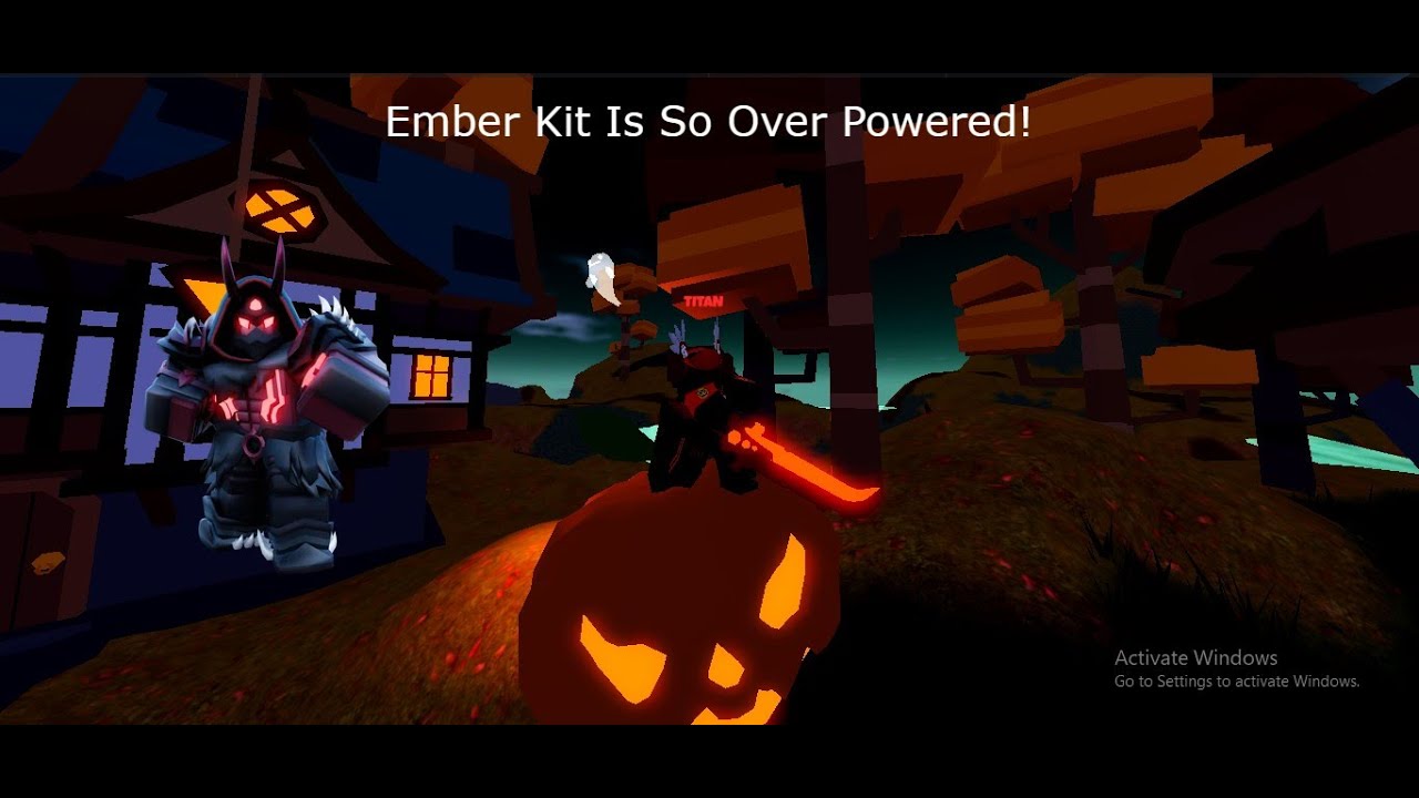 The Ember Kit is Op! (Roblox BedWars) - YouTube