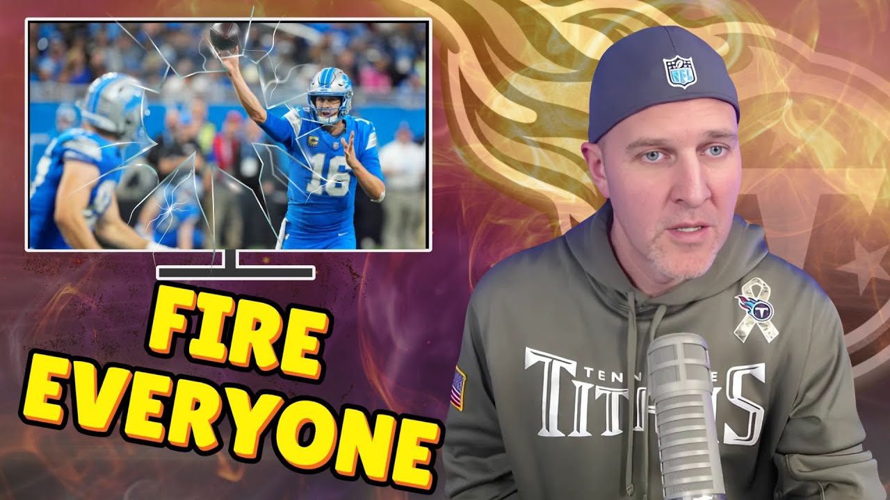Tennessee Titans Fan Reaction To Embarrassing Loss to Detroit Lions ...