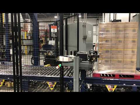 3-Panel Label Application with Model 252 on Pallets | ID Technology
