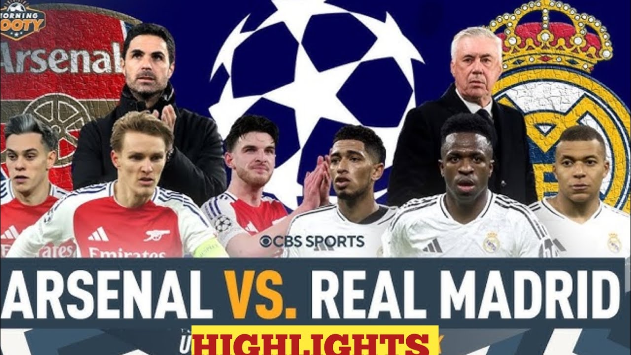 Arsenal Dominate Real Madrid with a Commanding 3-0 Victory. - YouTube