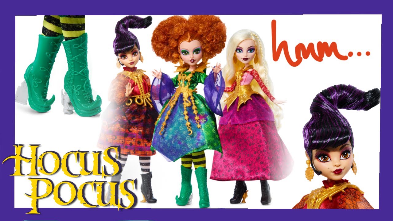 The Monster High x Hocus Pocus Dolls Sure Exist - YouTube