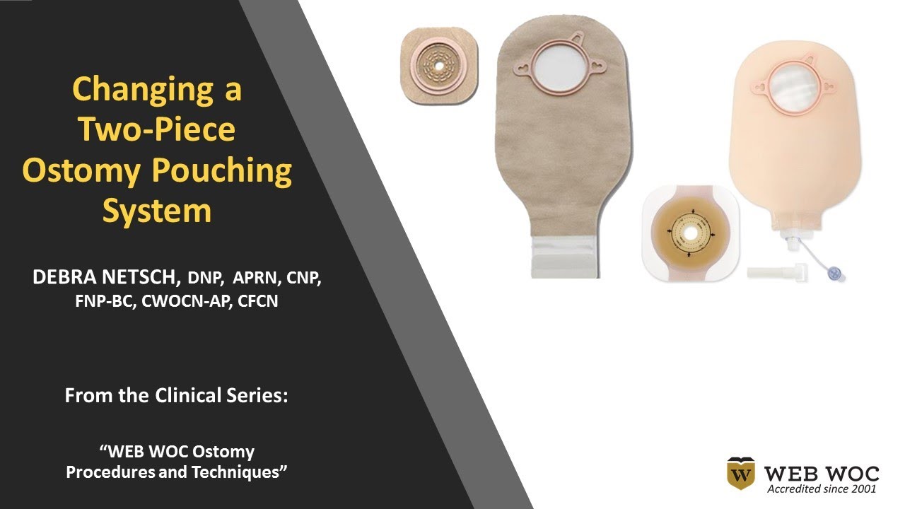 Changing a 2-Piece Pouching System - YouTube