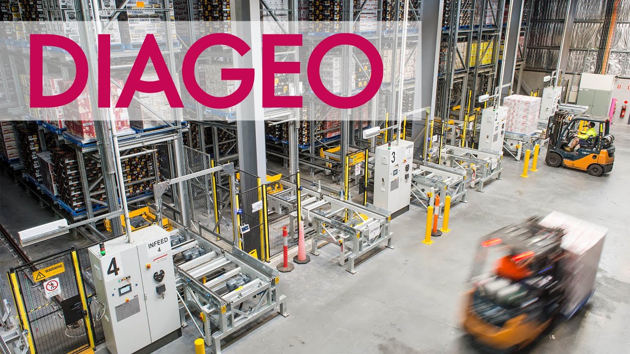 Diageo DC enables 'one-touch' supply chain strategy with ASRS - YouTube