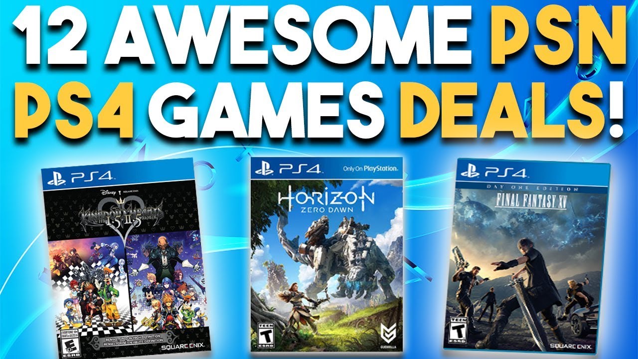 12 AWESOME PS4 PSN Deals Available RIGHT NOW (Playstation Store Double ...