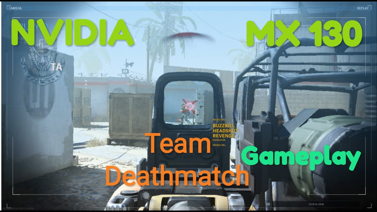 CoD Warzone | Team Deathmatch Gameplay | Nvidia MX130 | Low End PC ...