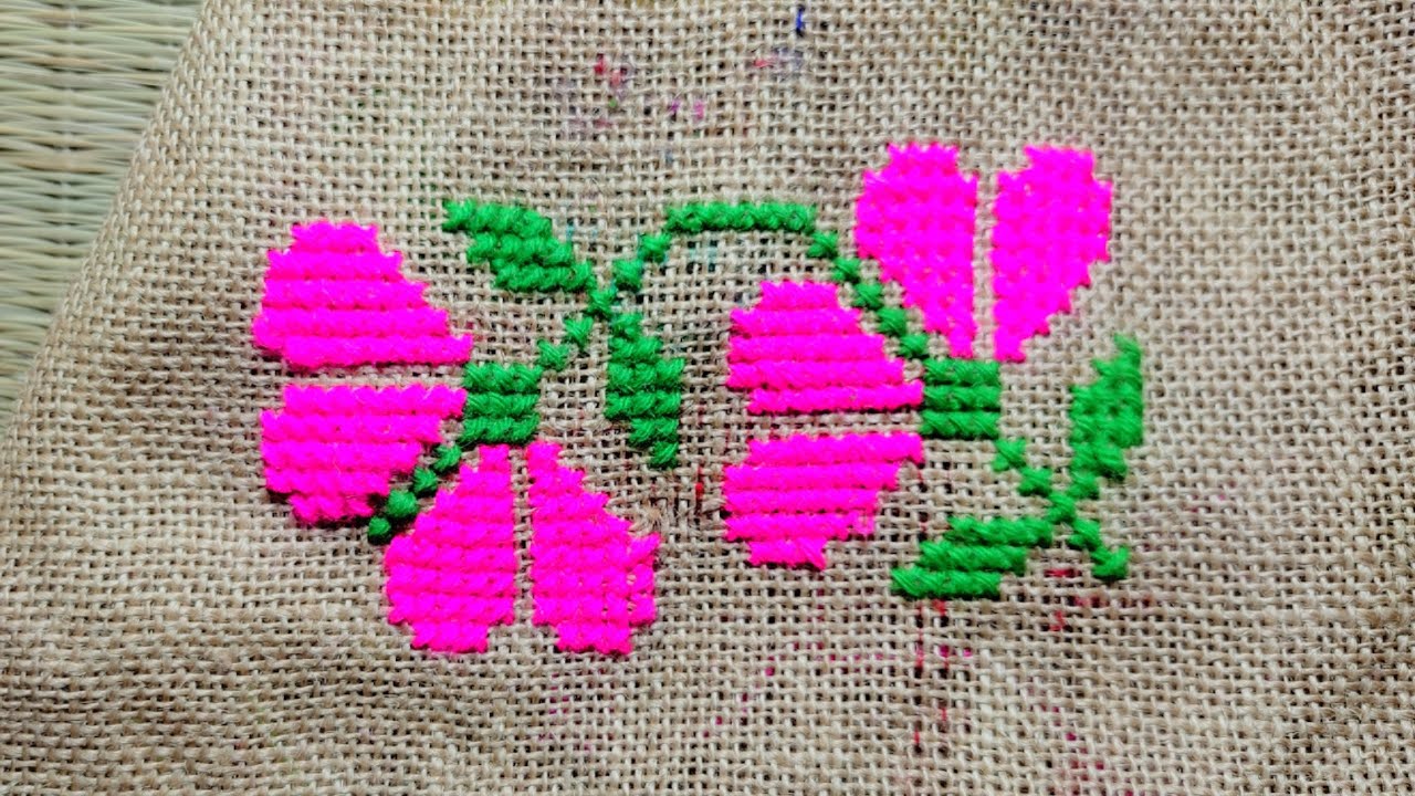 Flowers design making with Wool in ASON #flower #wool - YouTube
