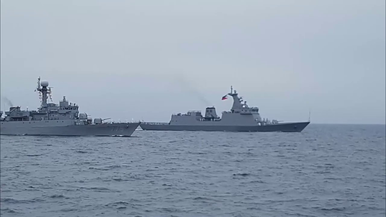 BRP JOSE RIZAL PHILIPPINE NAVY'S NEWEST GUIDED MISSILE FRIGATE ON ITS ...