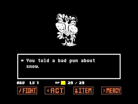 Undertale - True Lab - Snowdrake ((Pacifist)) - YouTube