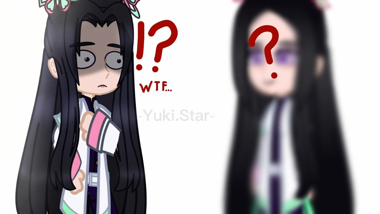 || Kanae meets my goofy old design of her 💀|| Kny Gacha || - YouTube