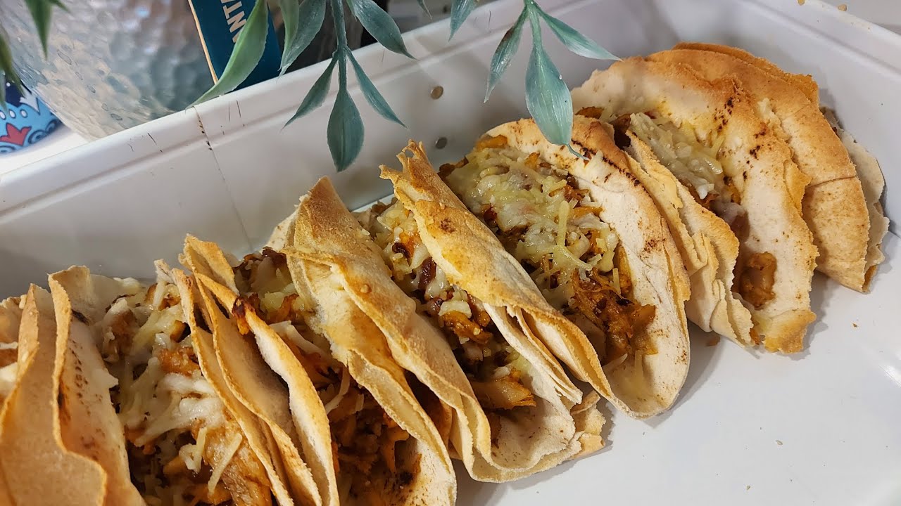 Chicken tortilla tacos recipe | mini tacos bites | best platter for any ...