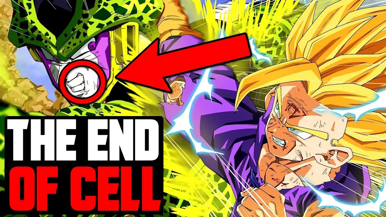 How A Senzu Bean Killed Cell - YouTube