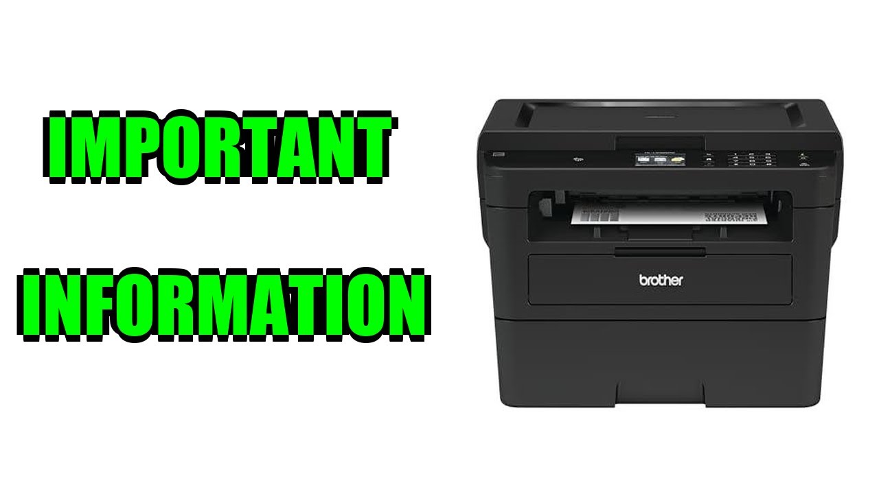 Review Brother Compact Monochrome Laser Printer!! Important Information ...