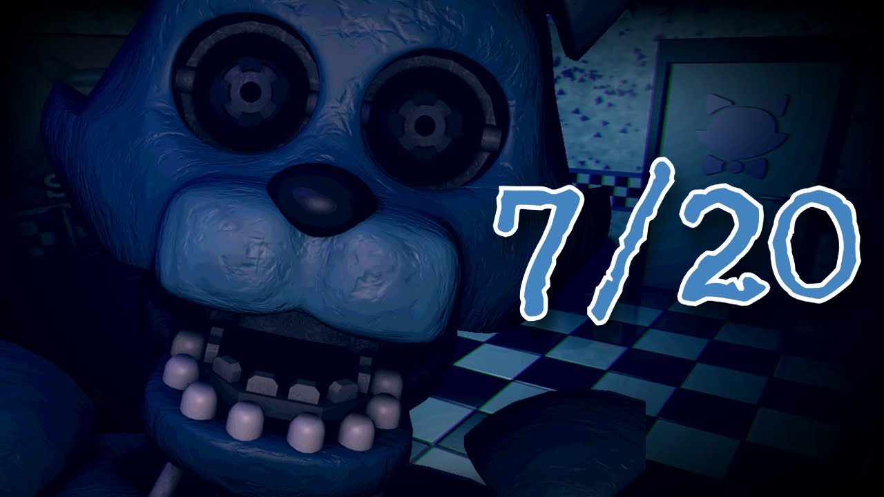 I Beat 7/20 Mode From Five Nights at Candy's! (Max Mode) - YouTube